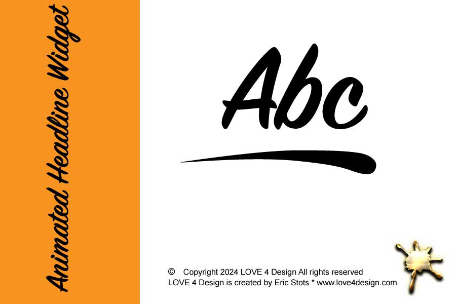 Animated-Headline – Love 4 Design